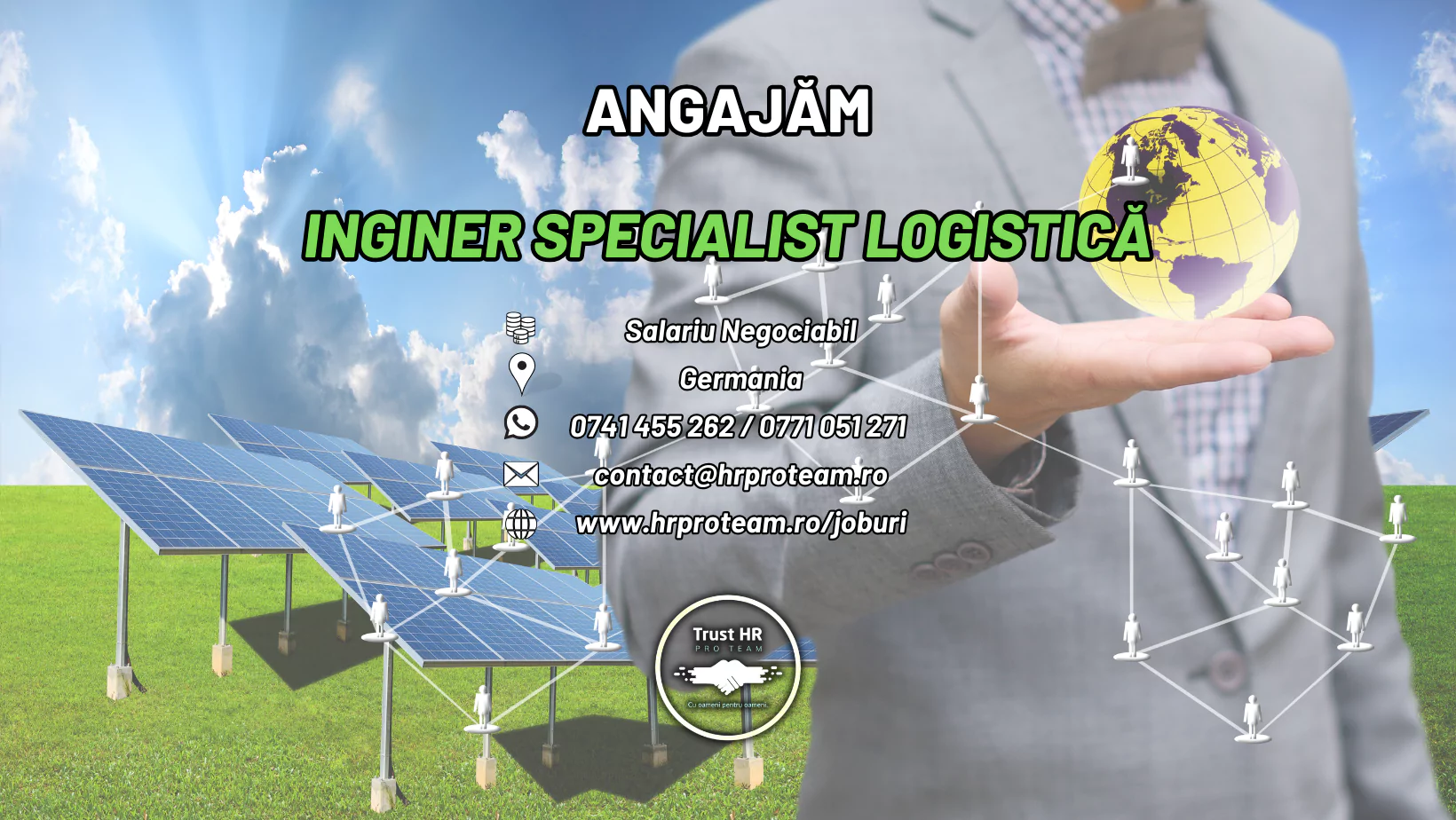 Inginer Specialist Logistică - Germania - Trust Hr Pro Team